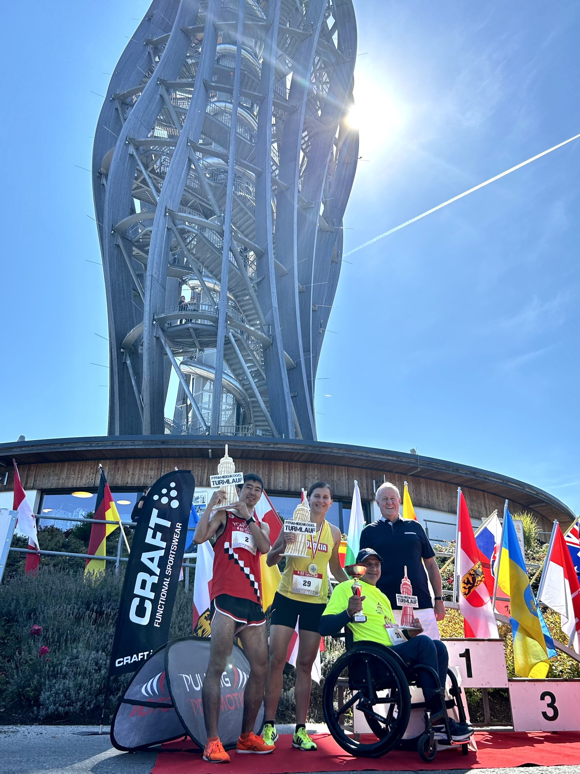 KLC-Pyramidenkogel-Turmlauf: Michael Moritz überraschte die Weltklasse ...