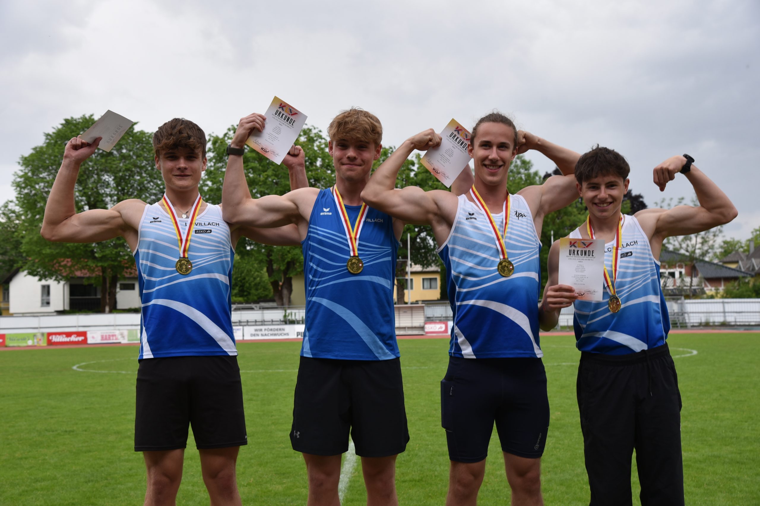 Kärntner Meisterschaften 4x400m | KLV – Kärntner Leichtathletik Verband
